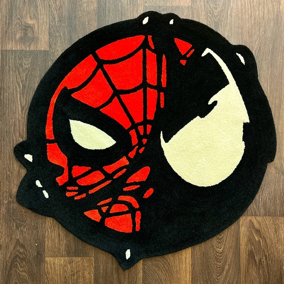Accents | Spidermanvenom Handmade Tufted Rug | Poshmark